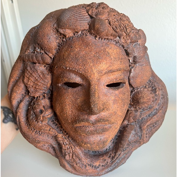 Art | Vintage Handmade Studio Pottery Woman With Shells Amphitrite ...